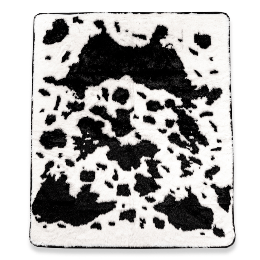 Black Cowhide Waterproof Blanket – Paw.com