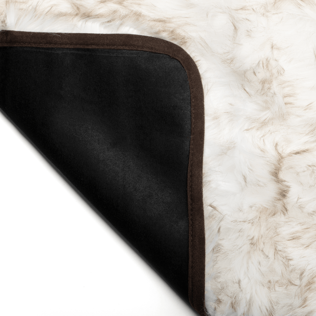 Waterproof Bed Runner Dog Blanket, White and Brown – Paw.com